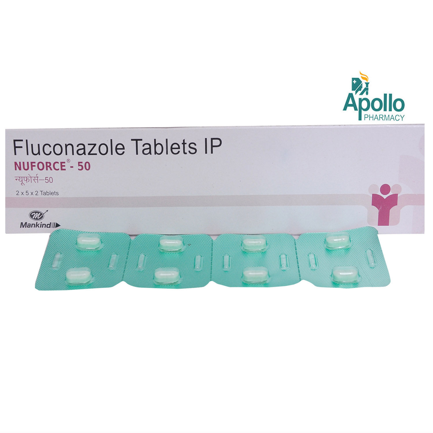 Nuforce 50mg Tablet 2's Price, Uses, Side Effects, Composition - Apollo ...