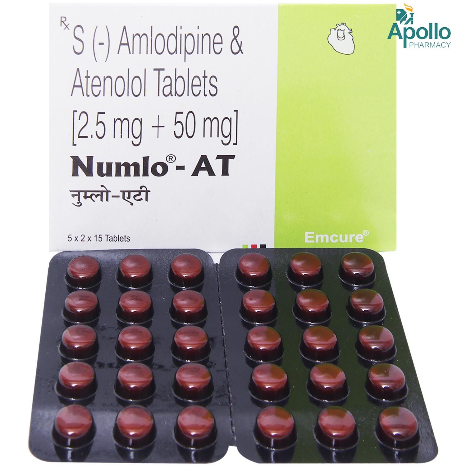 Numlo-AT Tablet 15's Price, Uses, Side Effects, Composition - Apollo ...