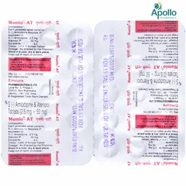 Numlo-AT Tablet | Uses, Side Effects, Price | Apollo Pharmacy