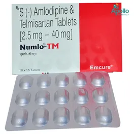 Numlo-TM 2.5 mg Tablet | Uses, Side Effects, Price | Apollo Pharmacy