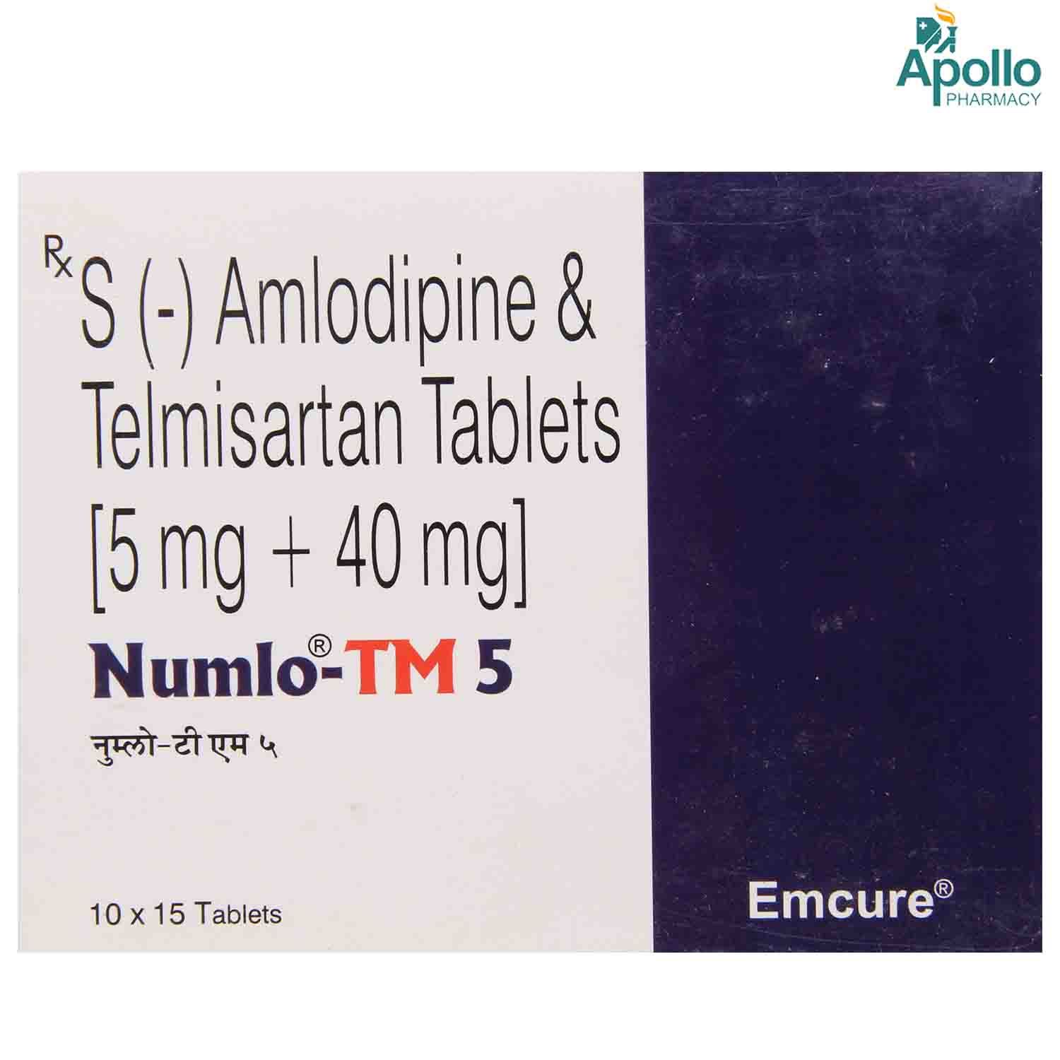 Numlo-TM Tablet | Uses, Side Effects, Price | Apollo Pharmacy