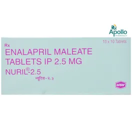 Nuril 2.5 mg Tablet | Uses, Side Effects, Price | Apollo Pharmacy