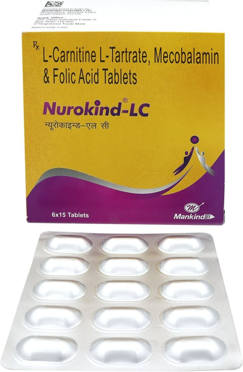 Nurokind-LC Tablet 15's Price, Uses, Side Effects, Composition - Apollo ...
