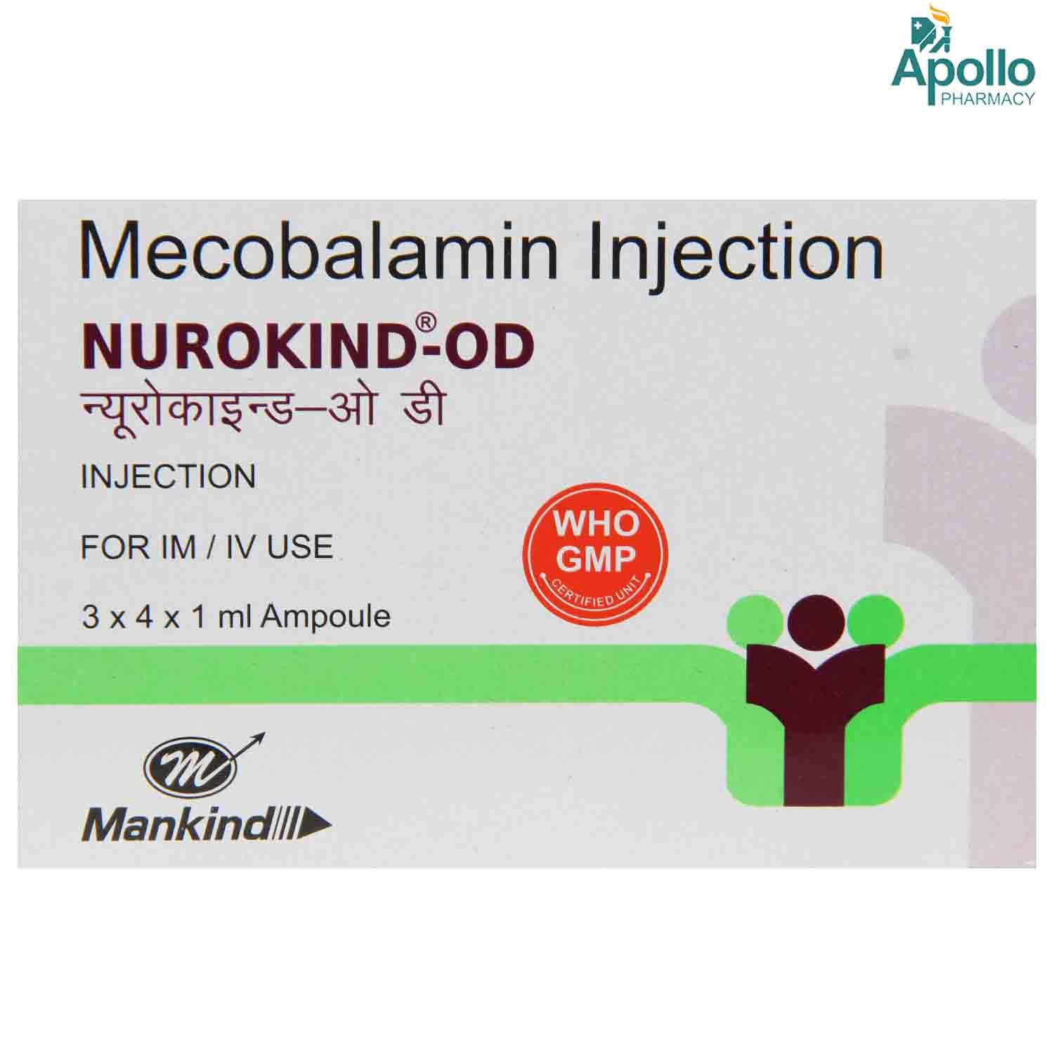 NUROKIND OD INJECTION 1ML | Uses, Side Effects, Price | Apollo Pharmacy