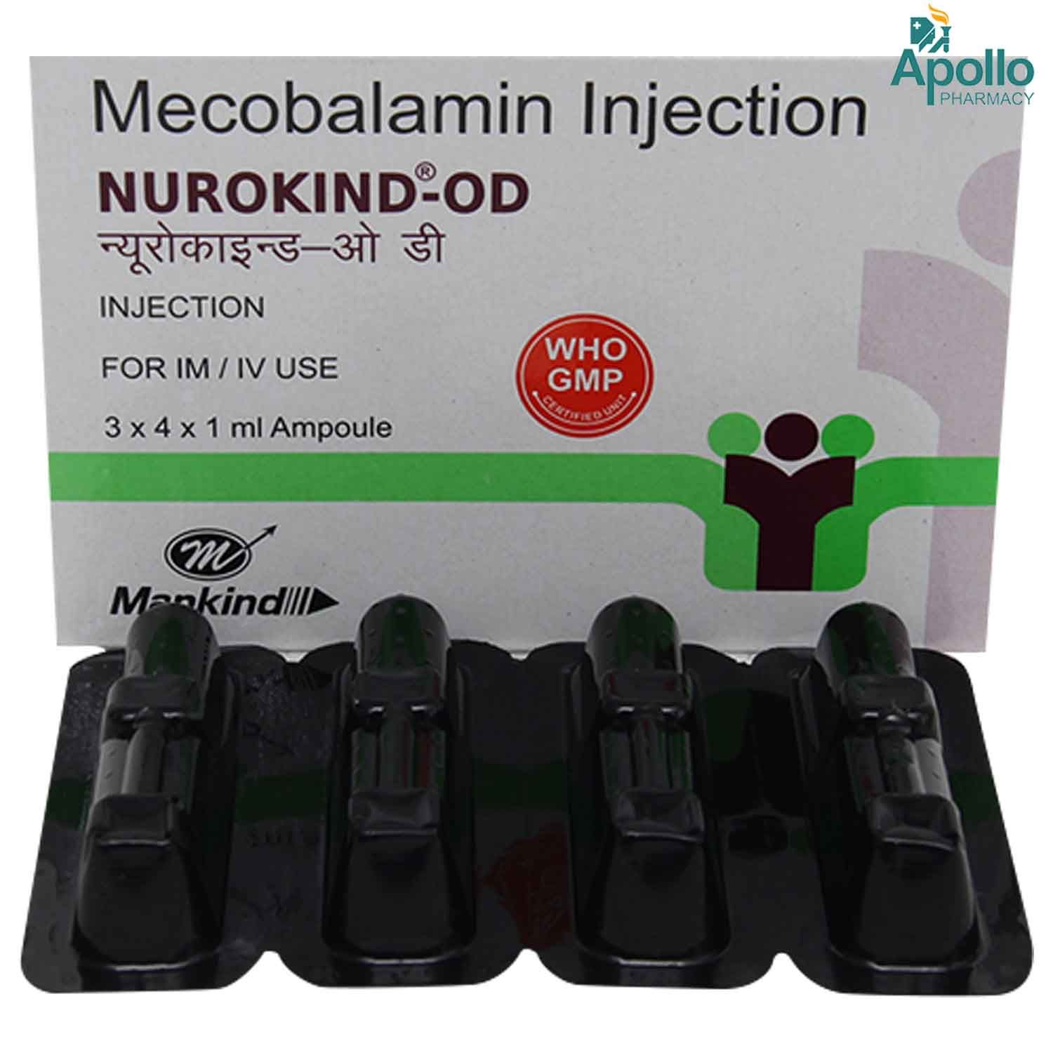NUROKIND OD INJECTION 1ML | Uses, Side Effects, Price | Apollo Pharmacy
