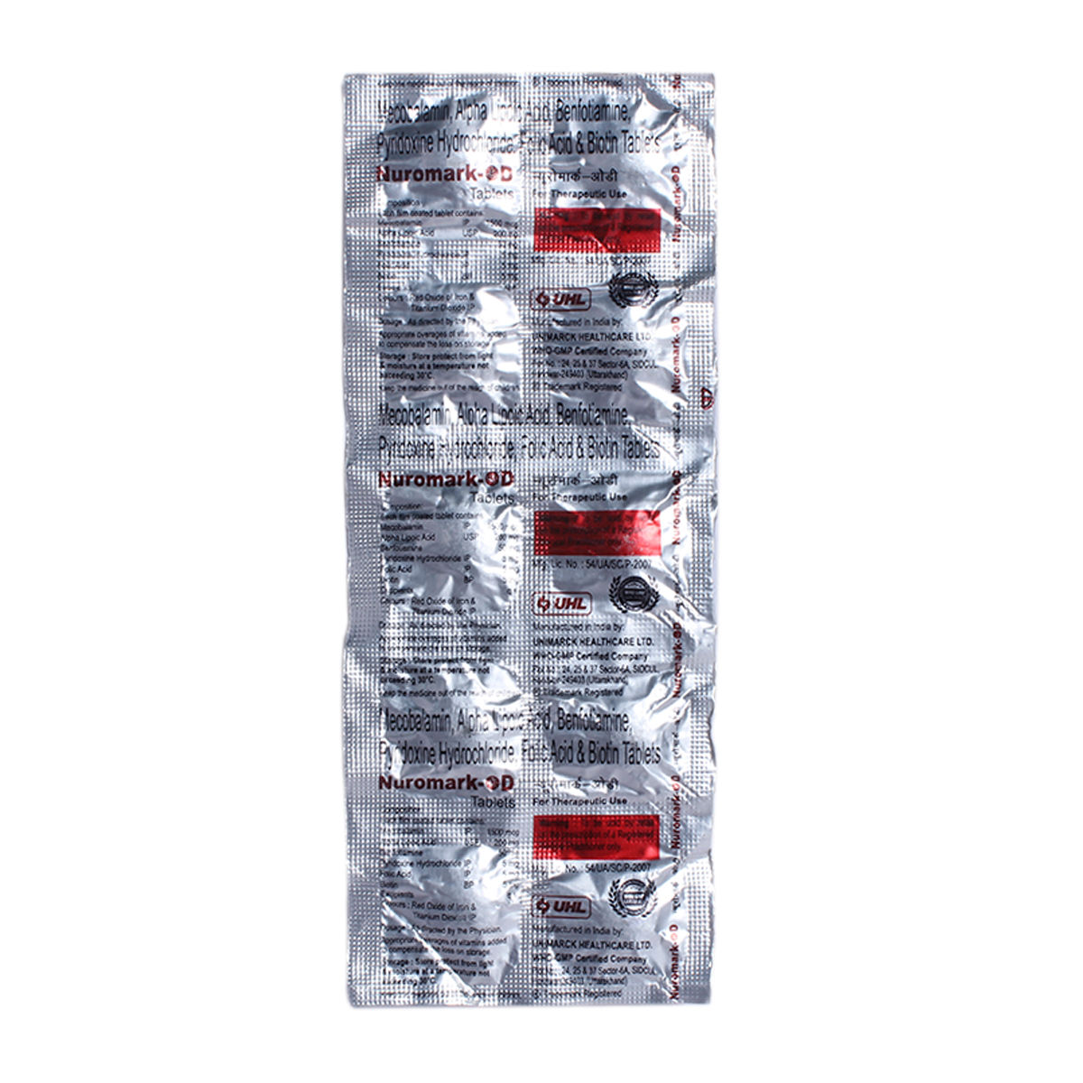 Nuromark-OD Tablet | Uses, Side Effects, Price | Apollo Pharmacy