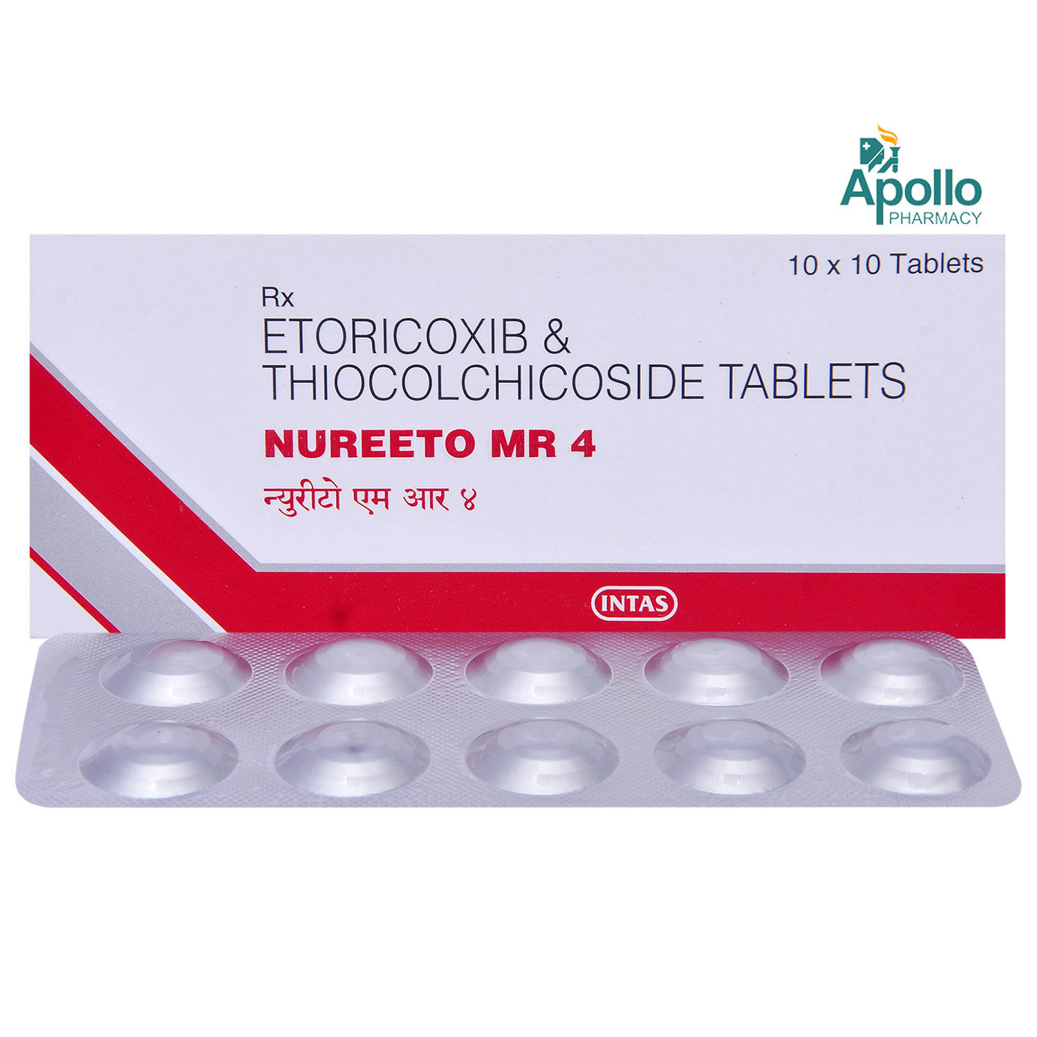 Nureeto MR 4 Tablet 10's Price, Uses, Side Effects, Composition ...