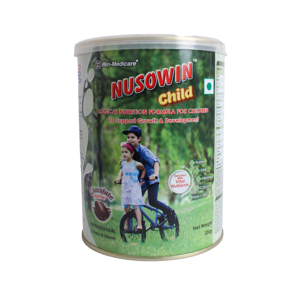 Nusowin Child Chocolate Powder 200 gm Price, Uses, Side Effects ...