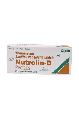 Nutrolin-B Ped Tablet | Uses, Side Effects, Price | Apollo Pharmacy