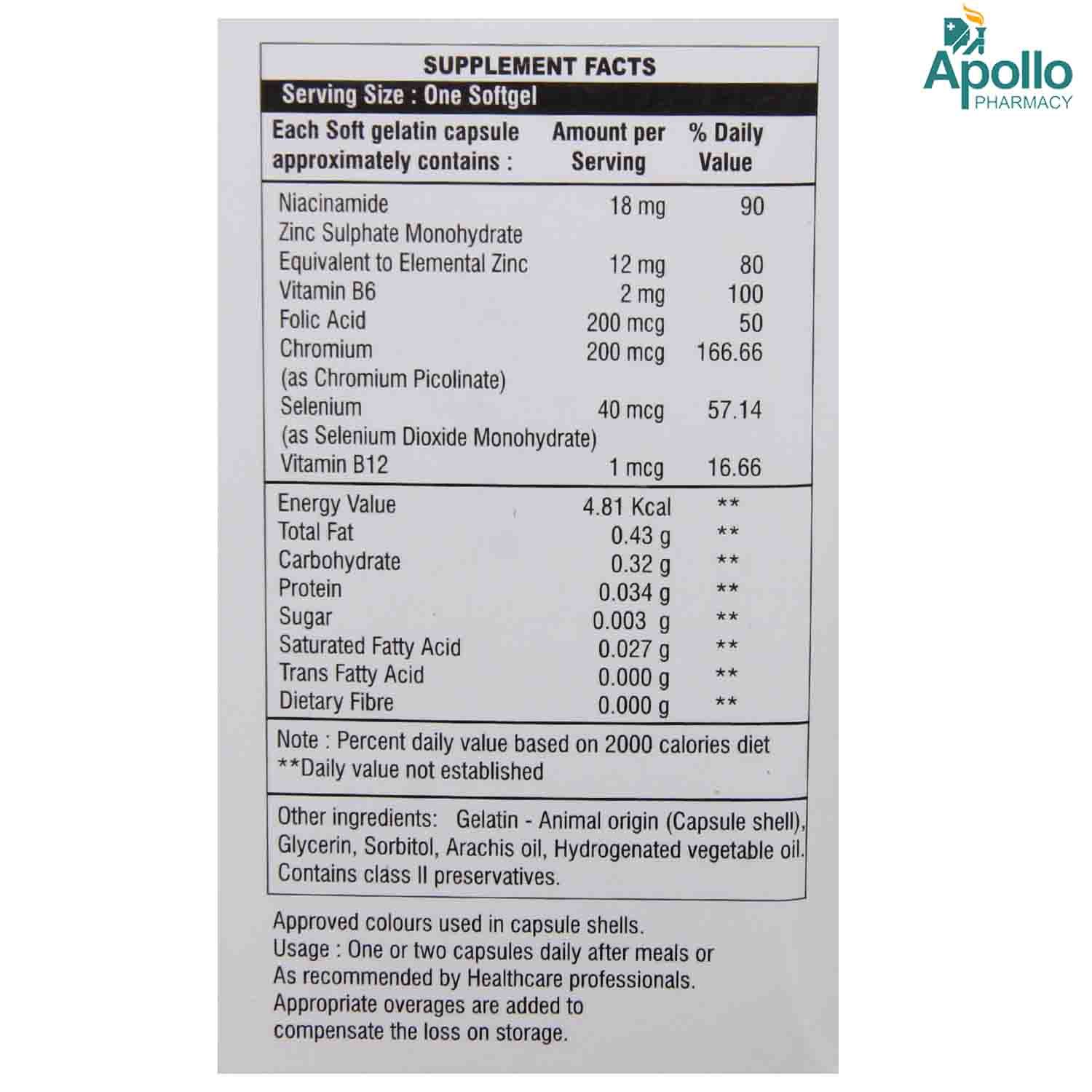 Nutricad Tablet 10's Price, Uses, Side Effects, Composition - Apollo ...