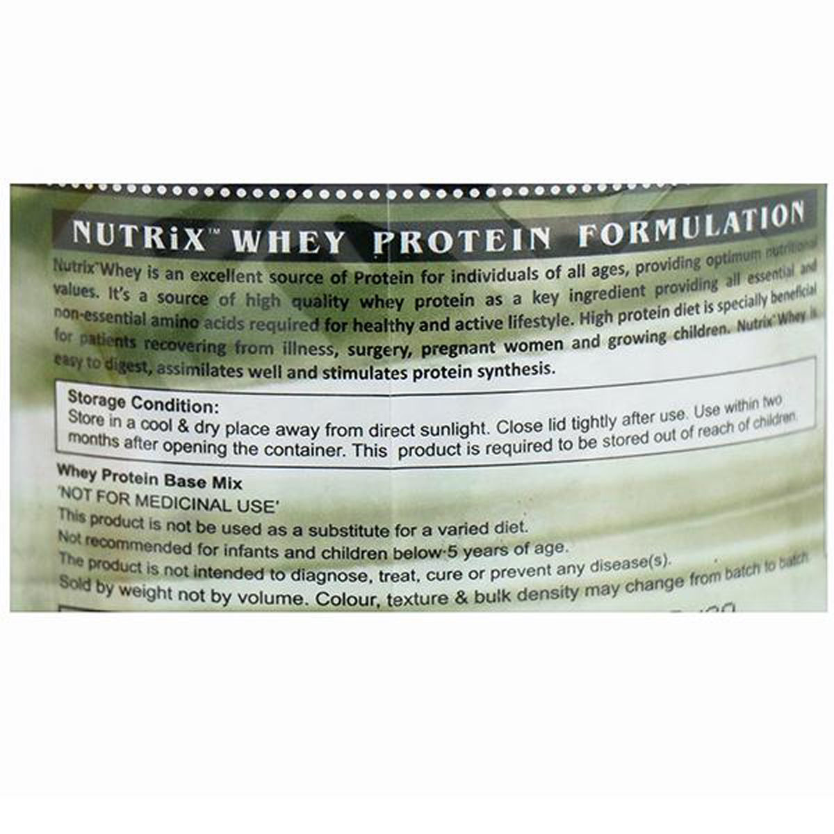 Nutrix Whey Protein Powder, 1 kg Price, Uses, Side Effects, Composition ...