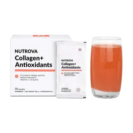 Nutrova Collagen + Antioxidants Cranberry Sachet 30 x 12 gm | Uses ...