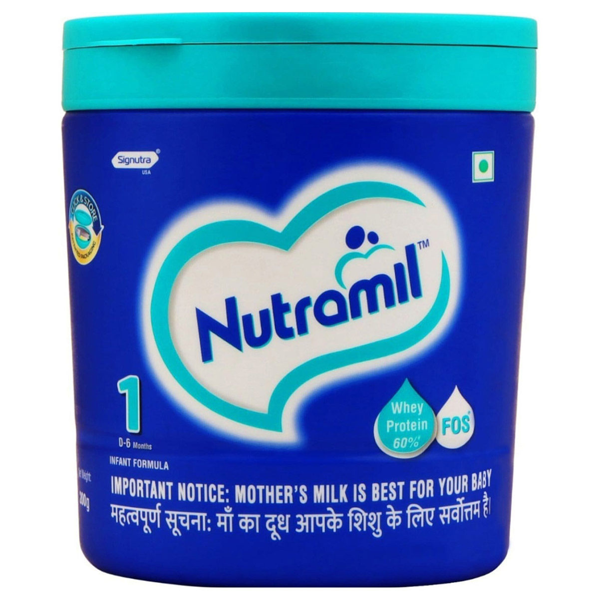 Buy Nutramil Infant Formula Stage 1 (Upto 6 Months) Powder, 200 gm | 19 ...