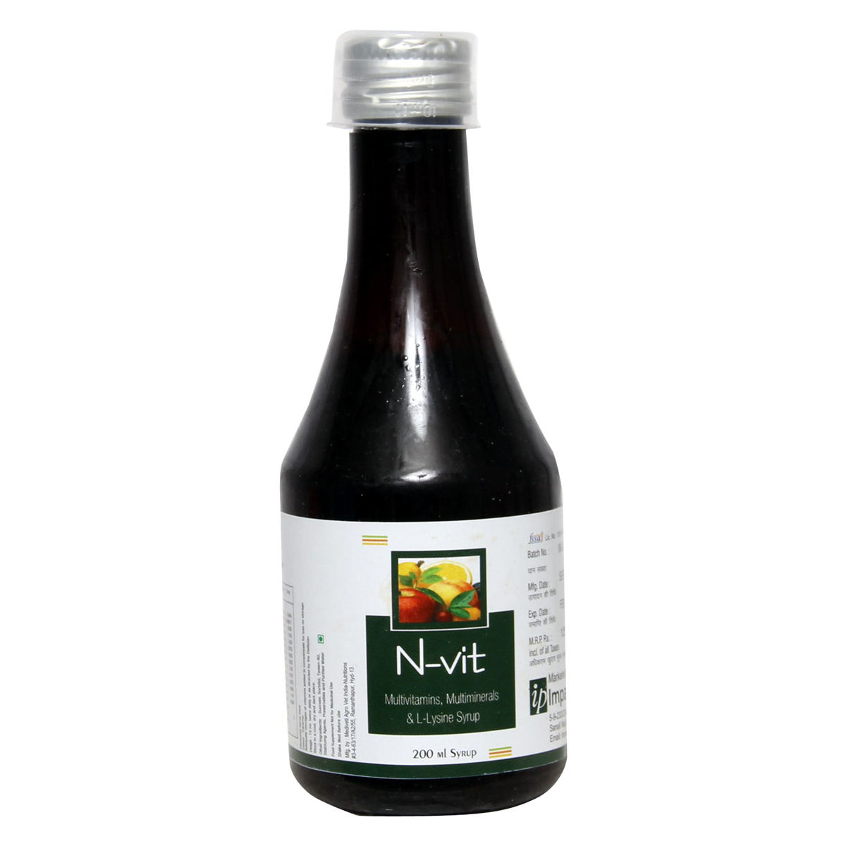 N Vit Syrup 200 ml Price, Uses, Side Effects, Composition - Apollo Pharmacy
