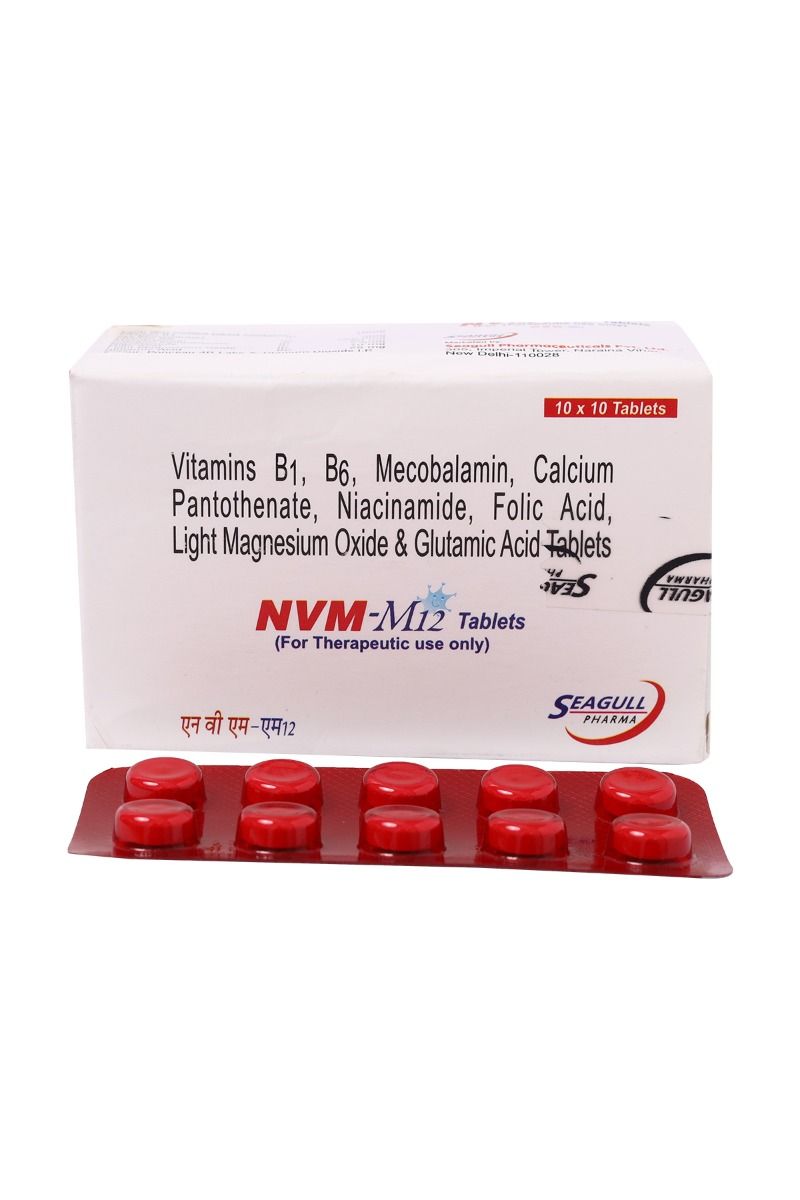 NVM-M12 Tablet | Uses, Side Effects, Price | Apollo Pharmacy