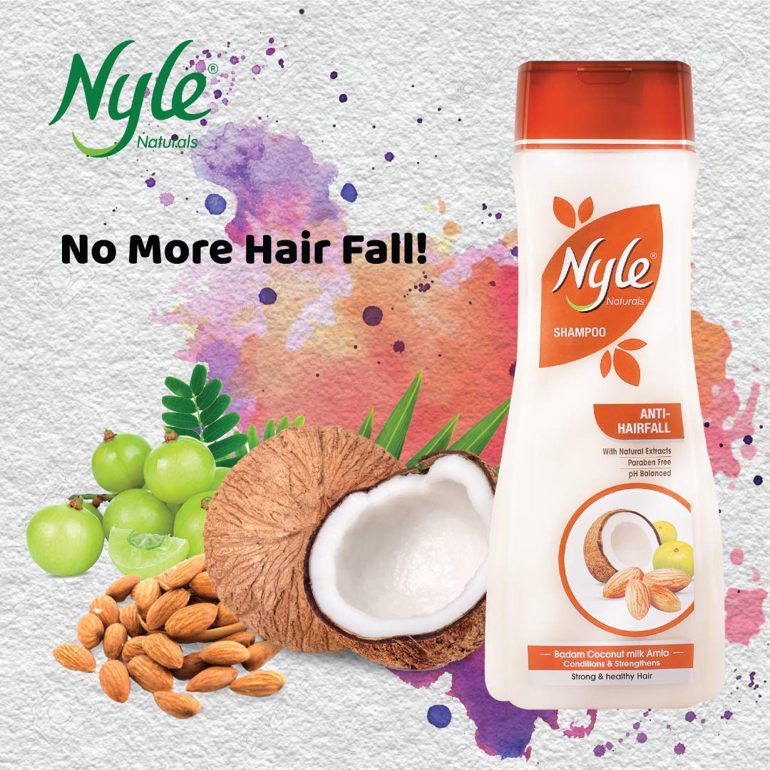 Nyle Anti-Hairfall Shampoo, 400 ml Price, Uses, Side Effects ...