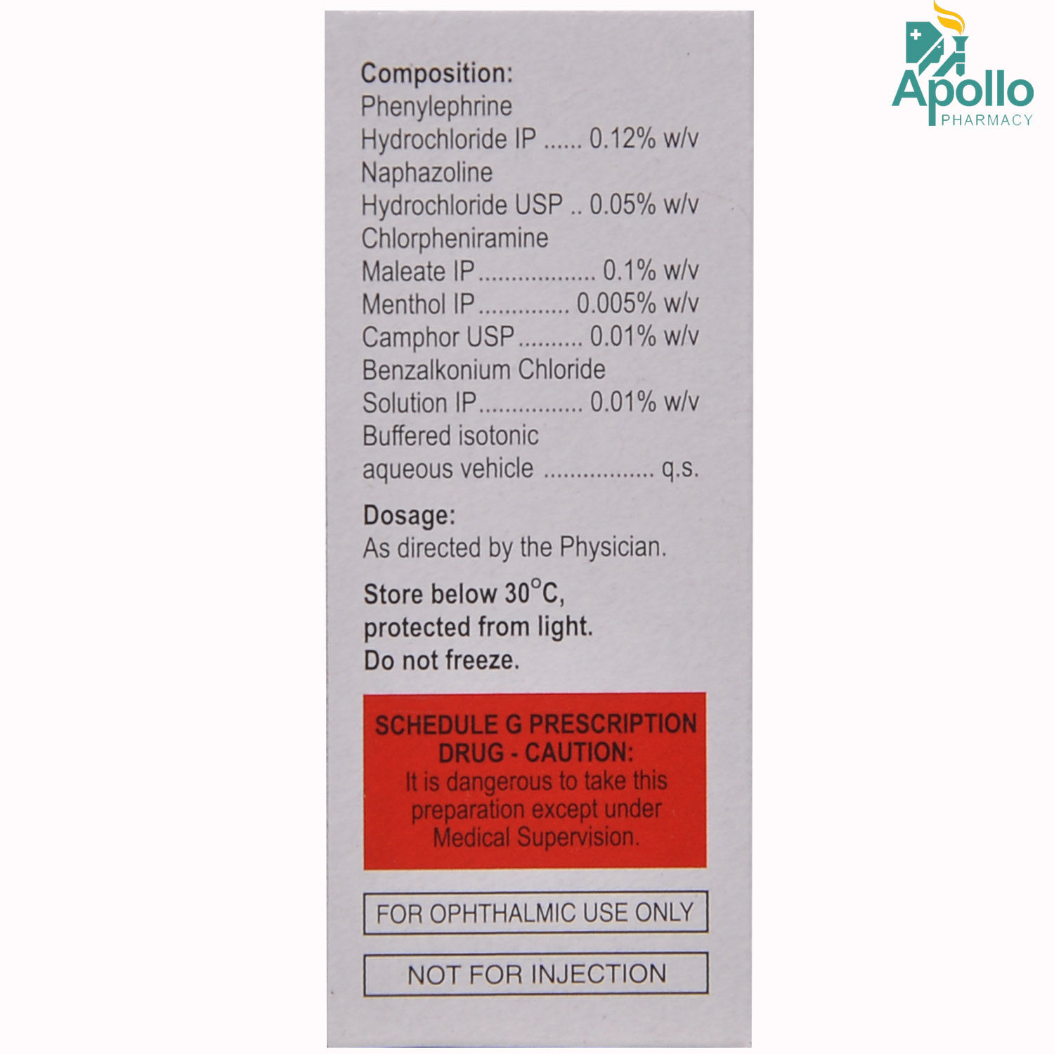 Ocurest-AH Eye Drops 10ml Price, Uses, Side Effects, Composition ...