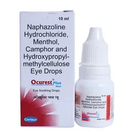 Ocurest Plus New Eye Soothing Drops | Uses, Side Effects, Price ...