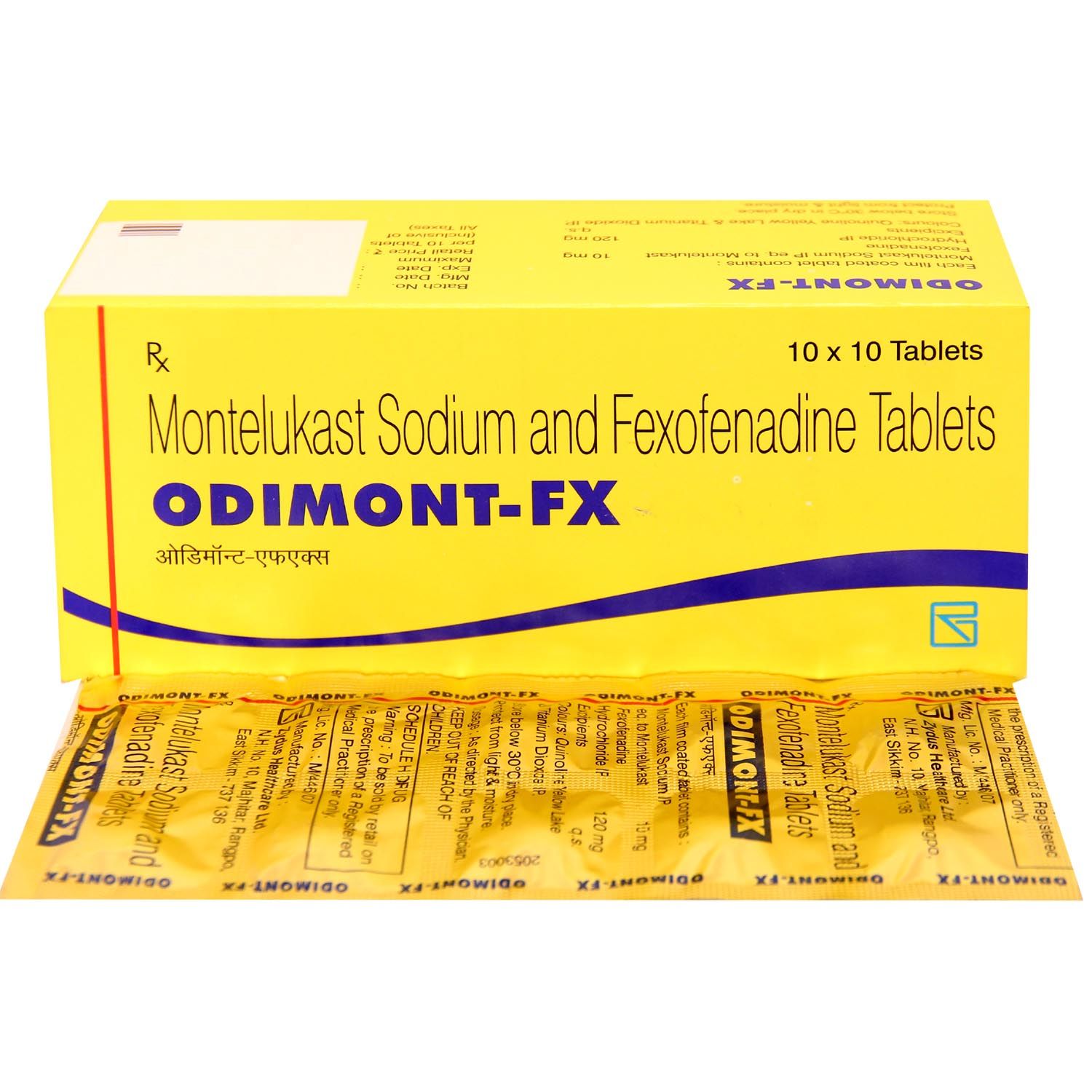 Odimont FX Tablet | Uses, Side Effects, Price | Apollo Pharmacy