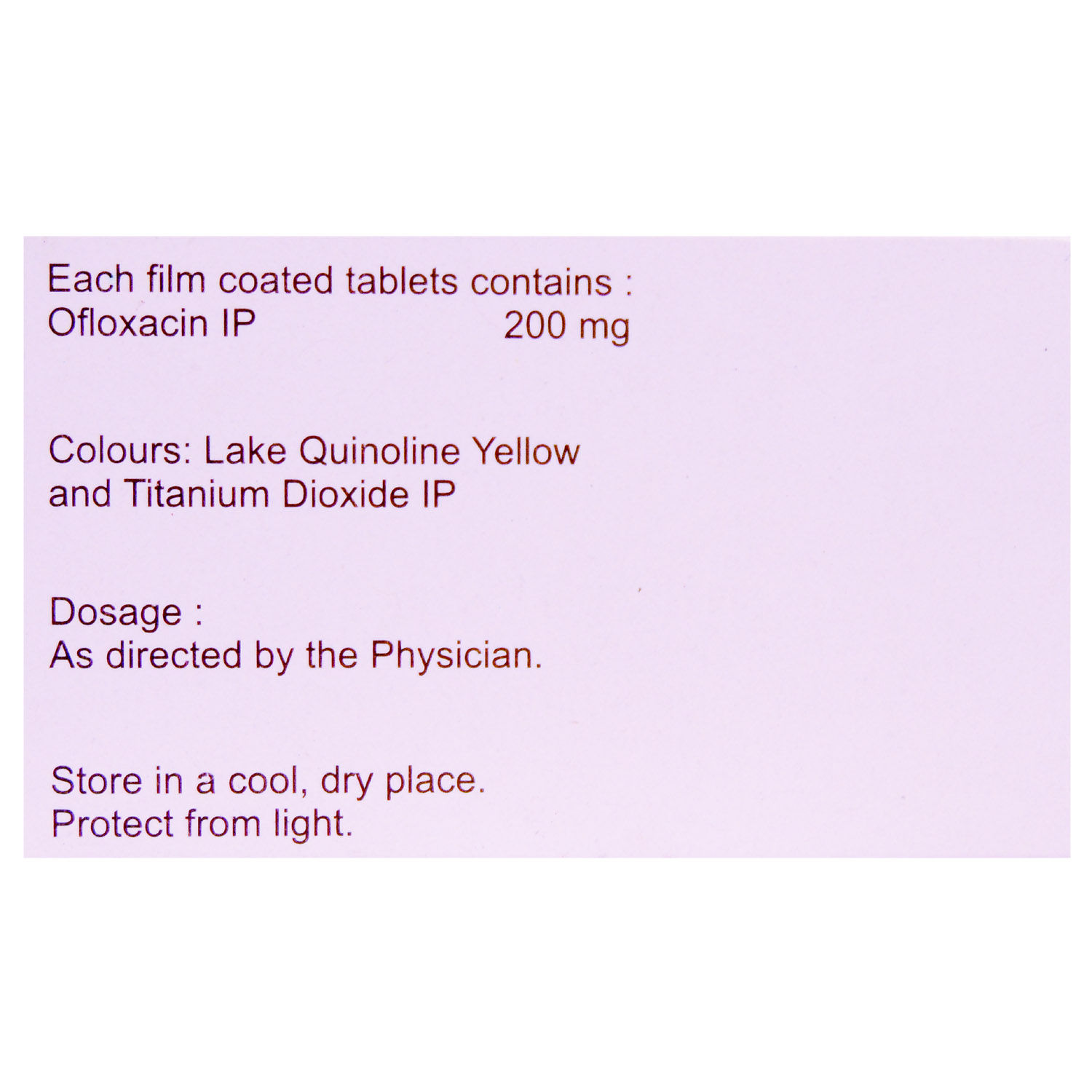 Oflomac 200 Tablet | Uses, Side Effects, Price | Apollo Pharmacy