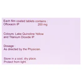 Oflomac 200 Tablet | Uses, Side Effects, Price | Apollo Pharmacy