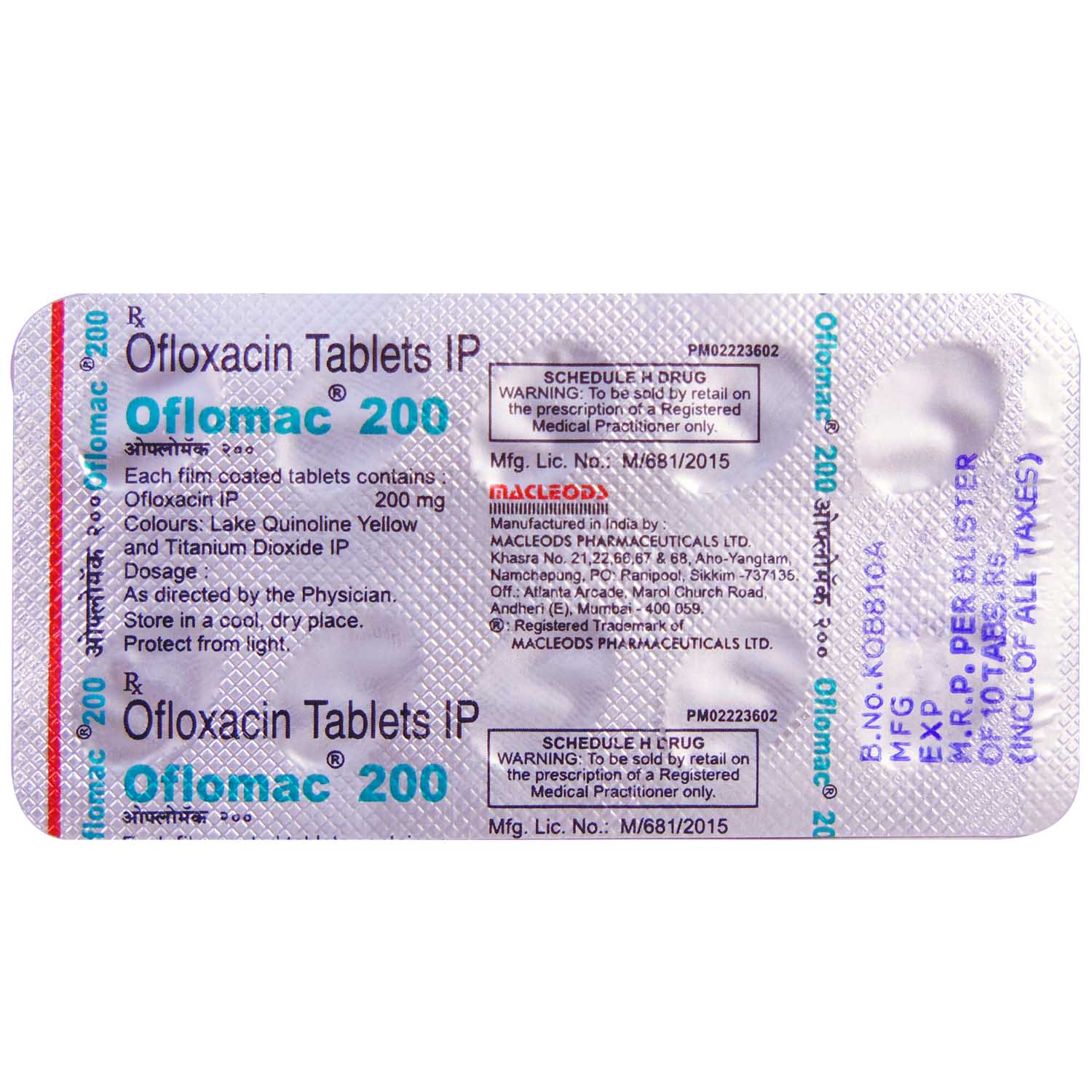 Oflomac 200 Tablet | Uses, Side Effects, Price | Apollo Pharmacy