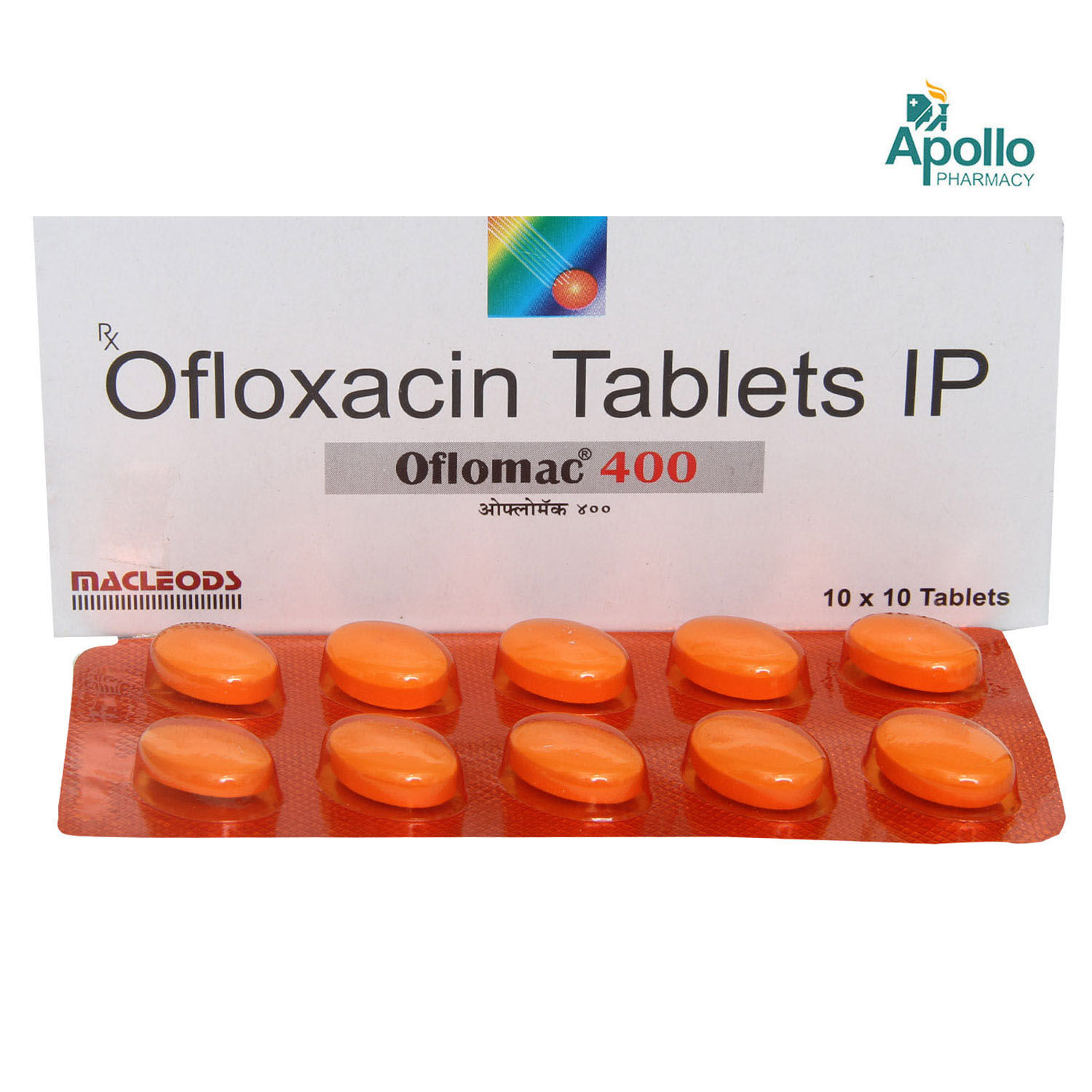 Oflomac 400 Tablet 10's Price, Uses, Side Effects, Composition - Apollo Pharmacy