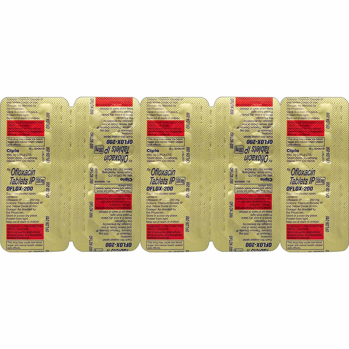 Oflox 200 Tablet 10's Price, Uses, Side Effects, Composition - Apollo ...