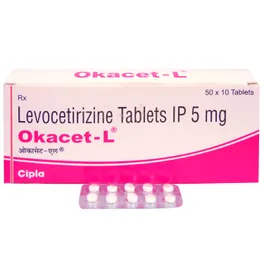 Okacet L Tablet | Uses, Side Effects, Price | Apollo Pharmacy
