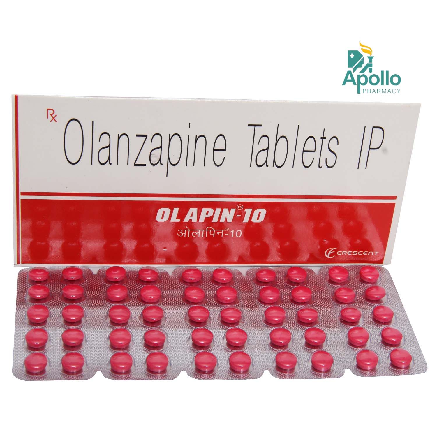 Olapin 10 Tablet 10's Price, Uses, Side Effects, Composition - Apollo ...