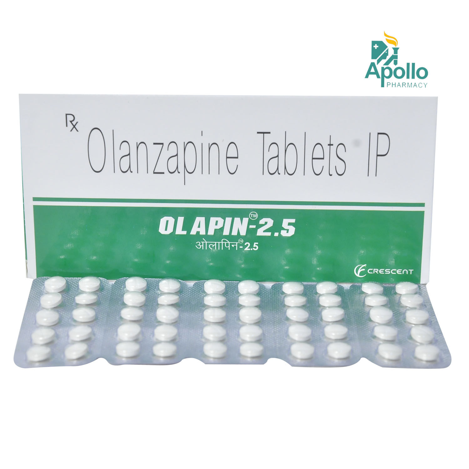 Olapin-2.5 Tablet 10's Price, Uses, Side Effects, Composition - Apollo ...