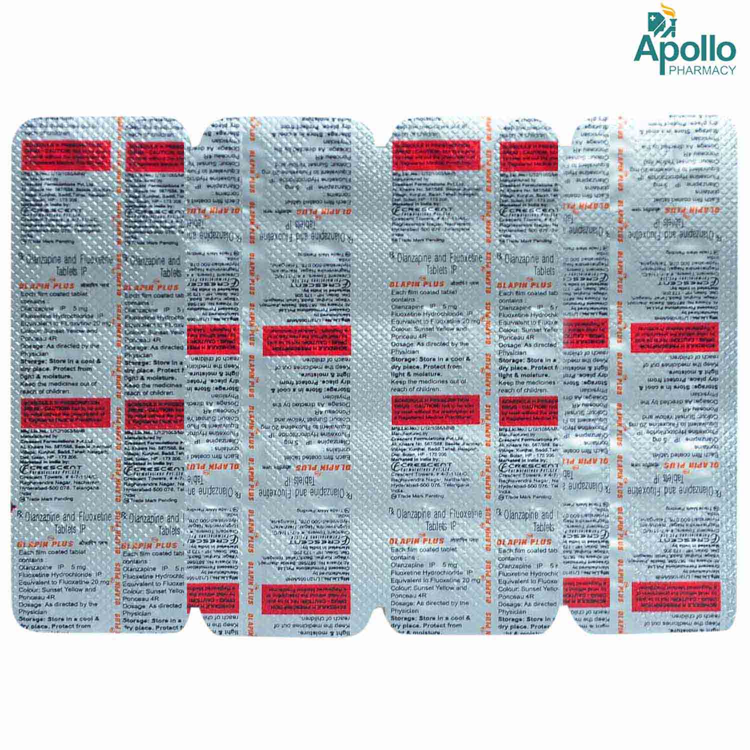 Olapin Plus Tablet 10's Price, Uses, Side Effects, Composition - Apollo ...