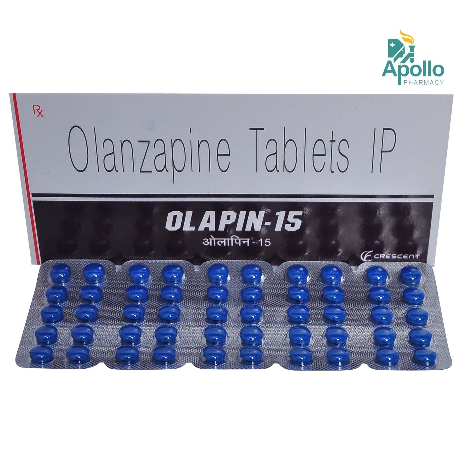 Olapin-15 Tablet 10's Price, Uses, Side Effects, Composition - Apollo ...