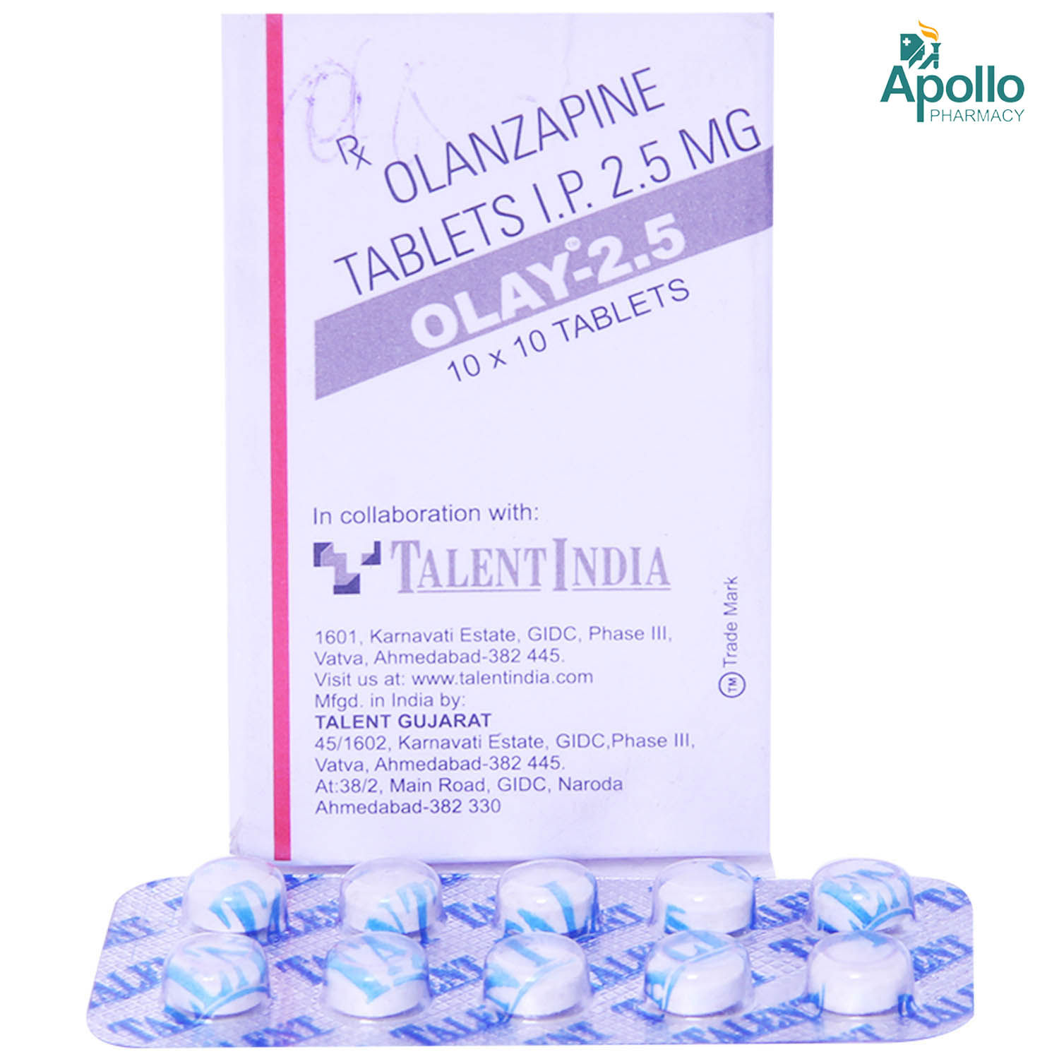 Olay 2.5 Tablet 10's Price, Uses, Side Effects, Composition - Apollo ...