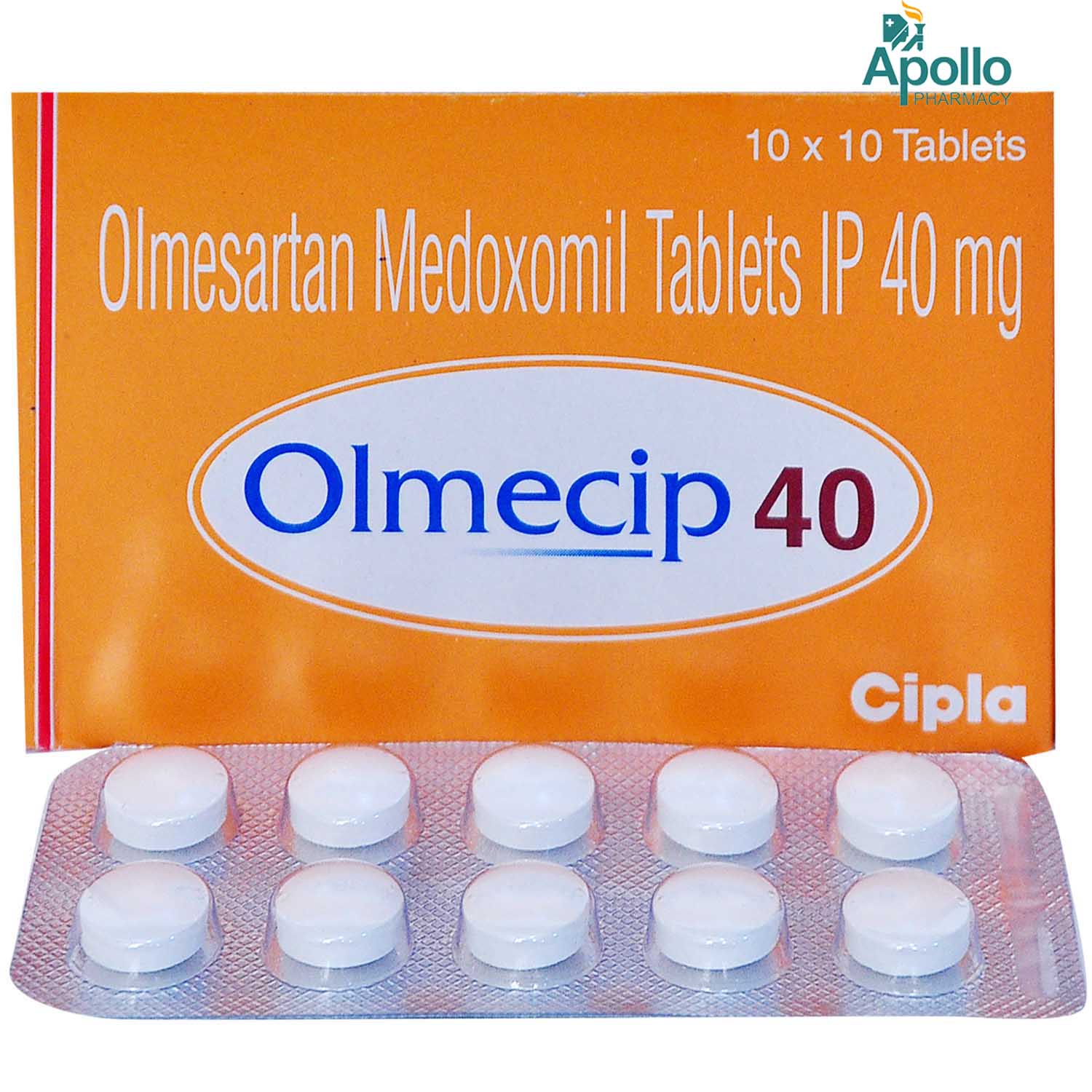 Olmecip 40 Tablet 10's Price, Uses, Side Effects, Composition - Apollo ...