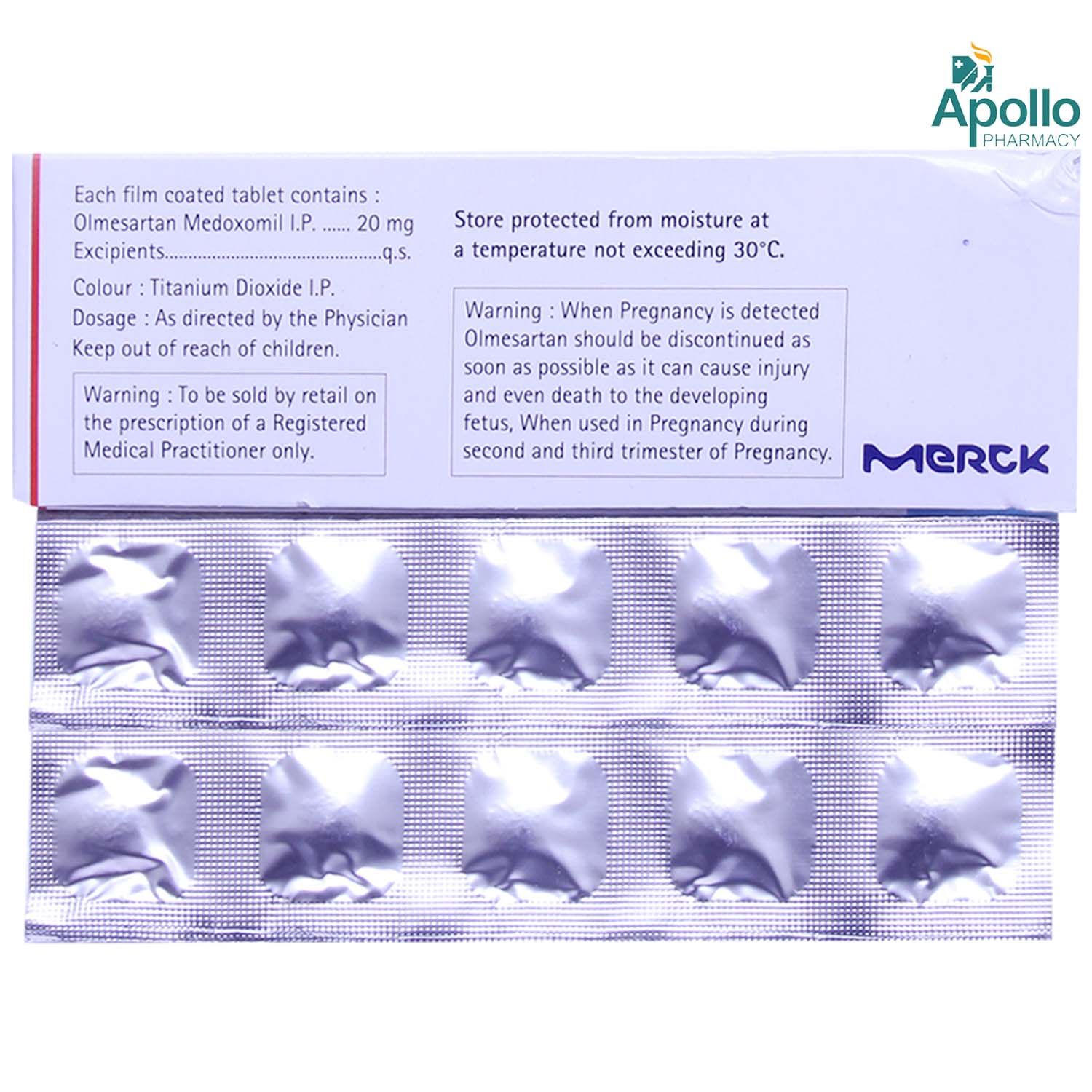 Olmighty 20 Tablet 10's Price, Uses, Side Effects, Composition - Apollo ...