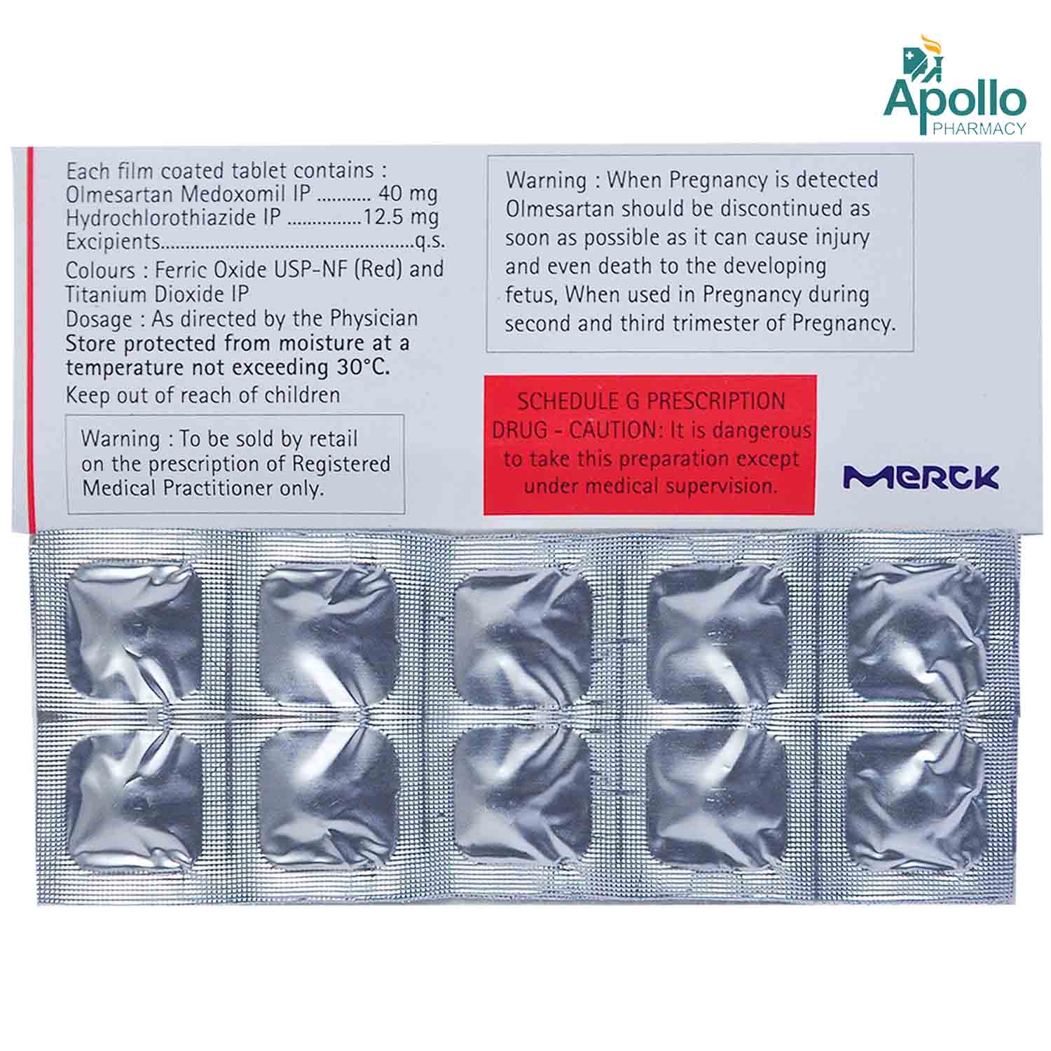 Olmighty 40 H Tablet 10's Price, Uses, Side Effects, Composition ...