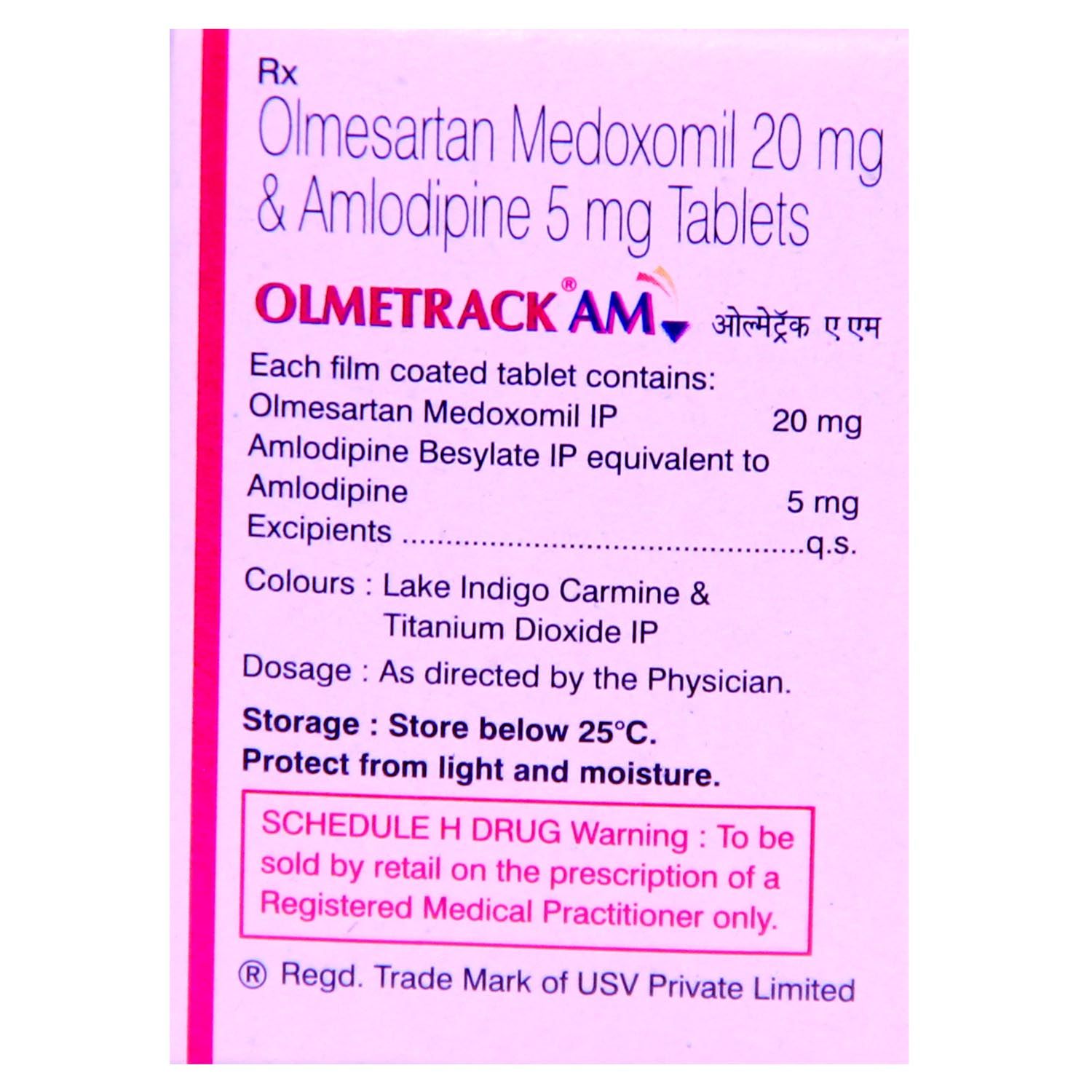 Olmetrack-AM Tablet 10's Price, Uses, Side Effects, Composition ...