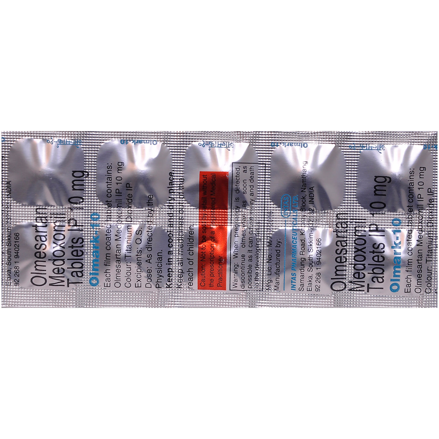 Olmark-10 Tablet 10's Price, Uses, Side Effects, Composition - Apollo ...