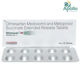 Olmesar-M 25 Tablet | Uses, Side Effects, Price | Apollo Pharmacy