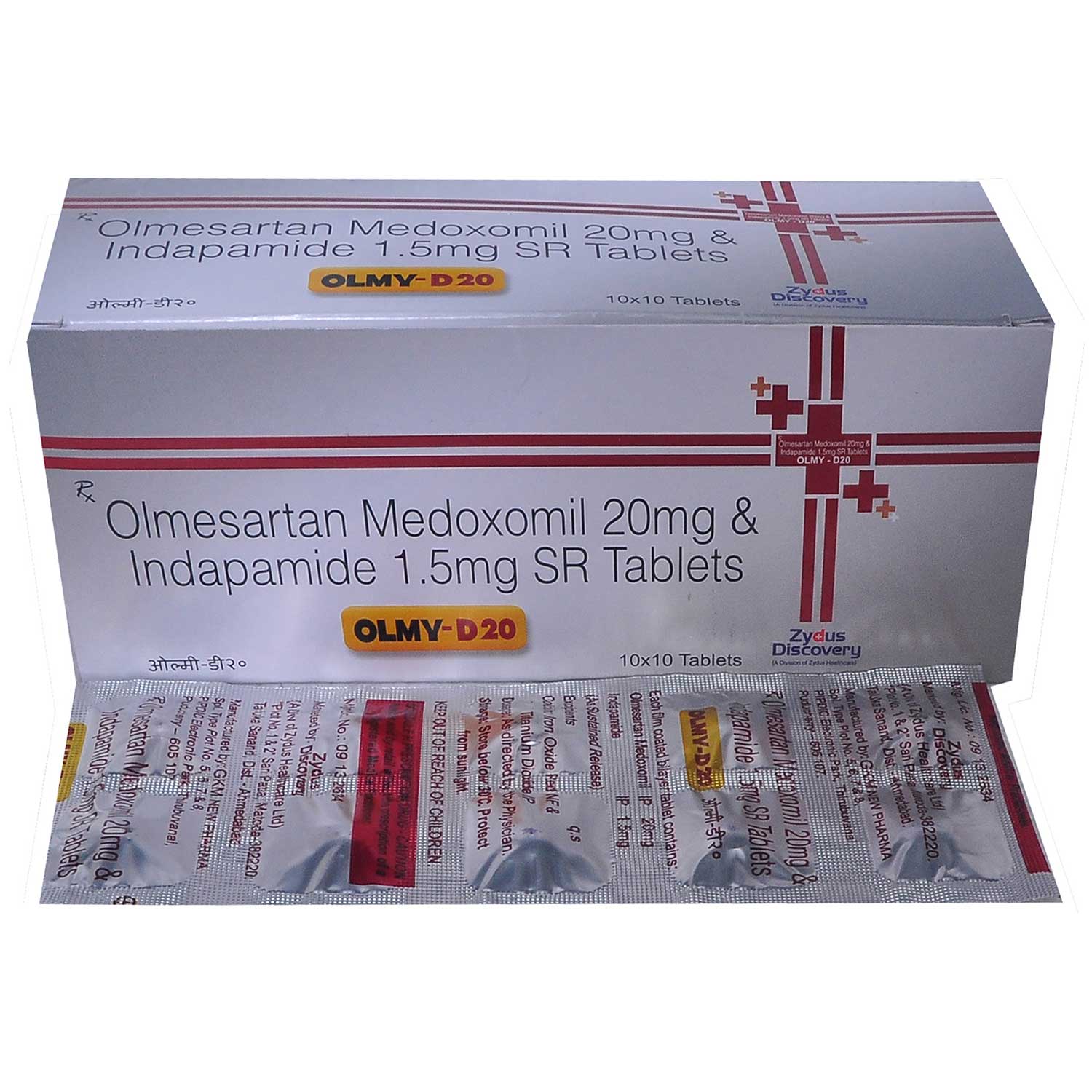 Olmy-D 20 Tablet 10's Price, Uses, Side Effects, Composition - Apollo ...