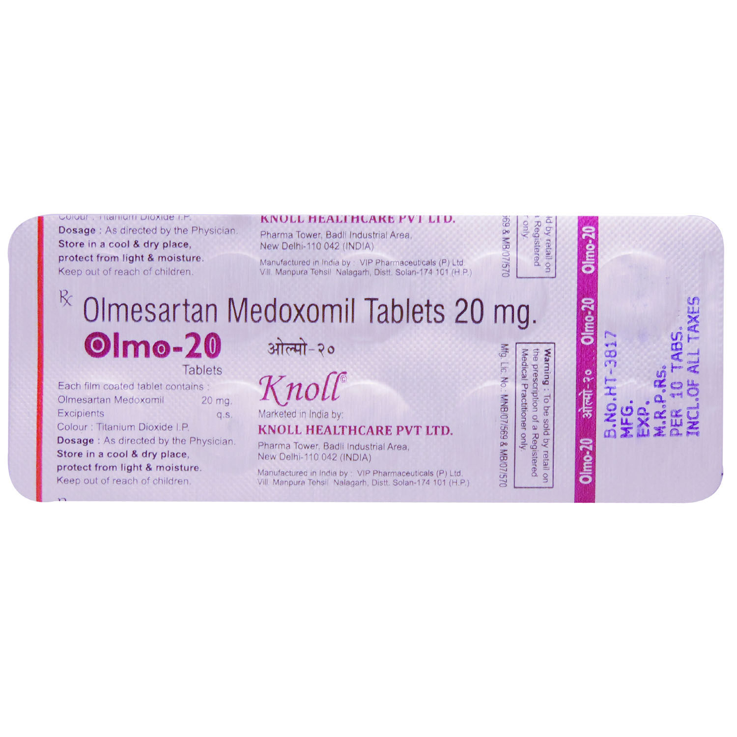 Olmo-20 Tablet 10's Price, Uses, Side Effects, Composition - Apollo ...