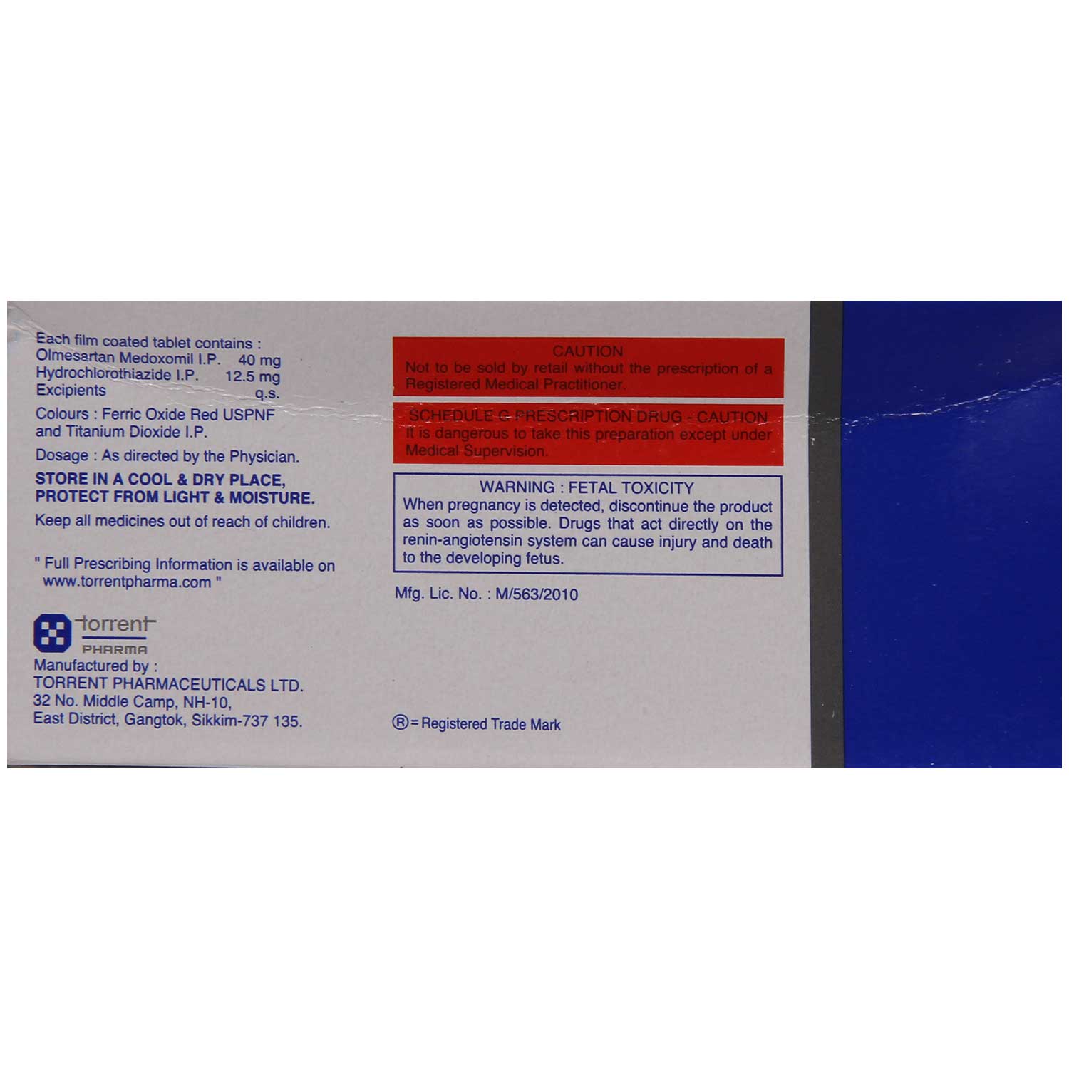 Olsar-H 40 Tablet 10's Price, Uses, Side Effects, Composition - Apollo ...