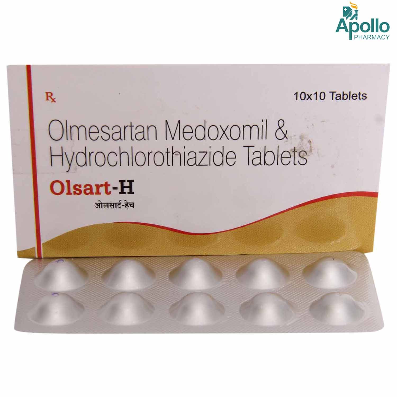 OLSART H 40MG TABLET 10'S Price, Uses, Side Effects, Composition ...