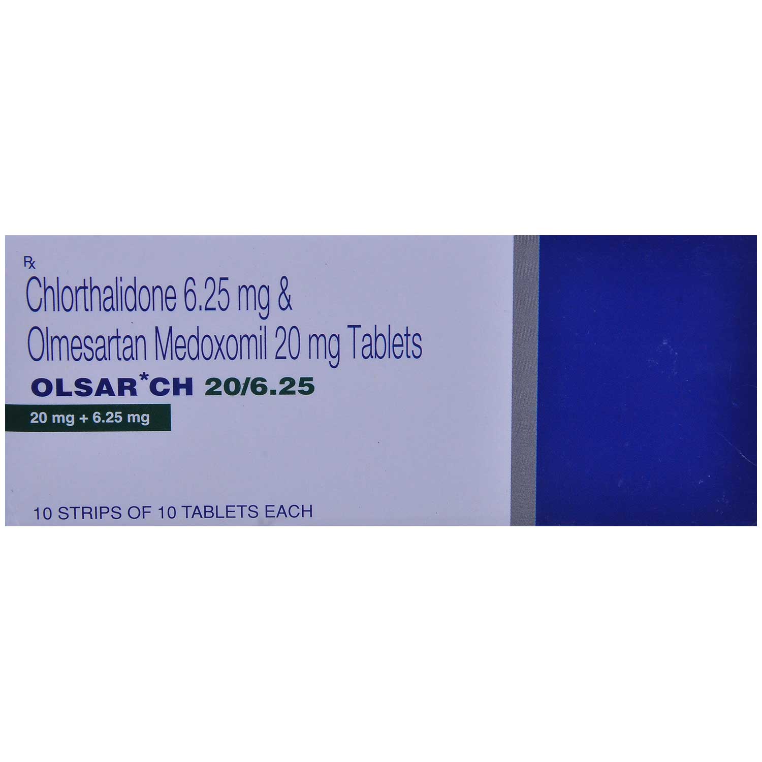 Olsar CH 20 mg/6.25 mg Tablet | Uses, Side Effects, Price | Apollo Pharmacy