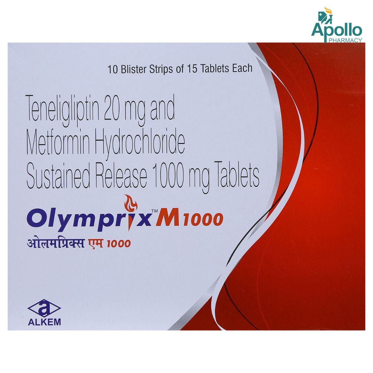 Olymprix M 1000 Tablet 15's Price, Uses, Side Effects, Composition ...