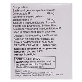 Omee-D Capsule | Uses, Side Effects, Price | Apollo Pharmacy