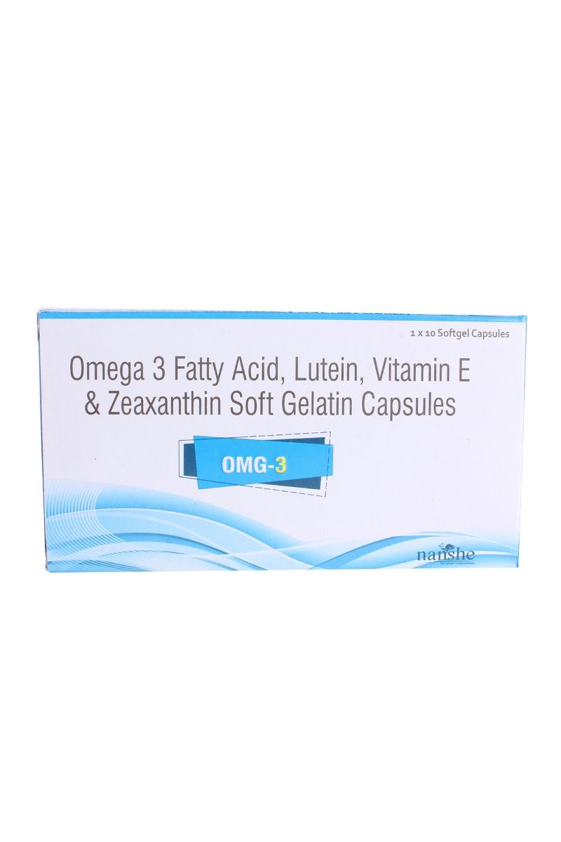 Omg-3 Capsule | Uses, Side Effects, Price | Apollo Pharmacy