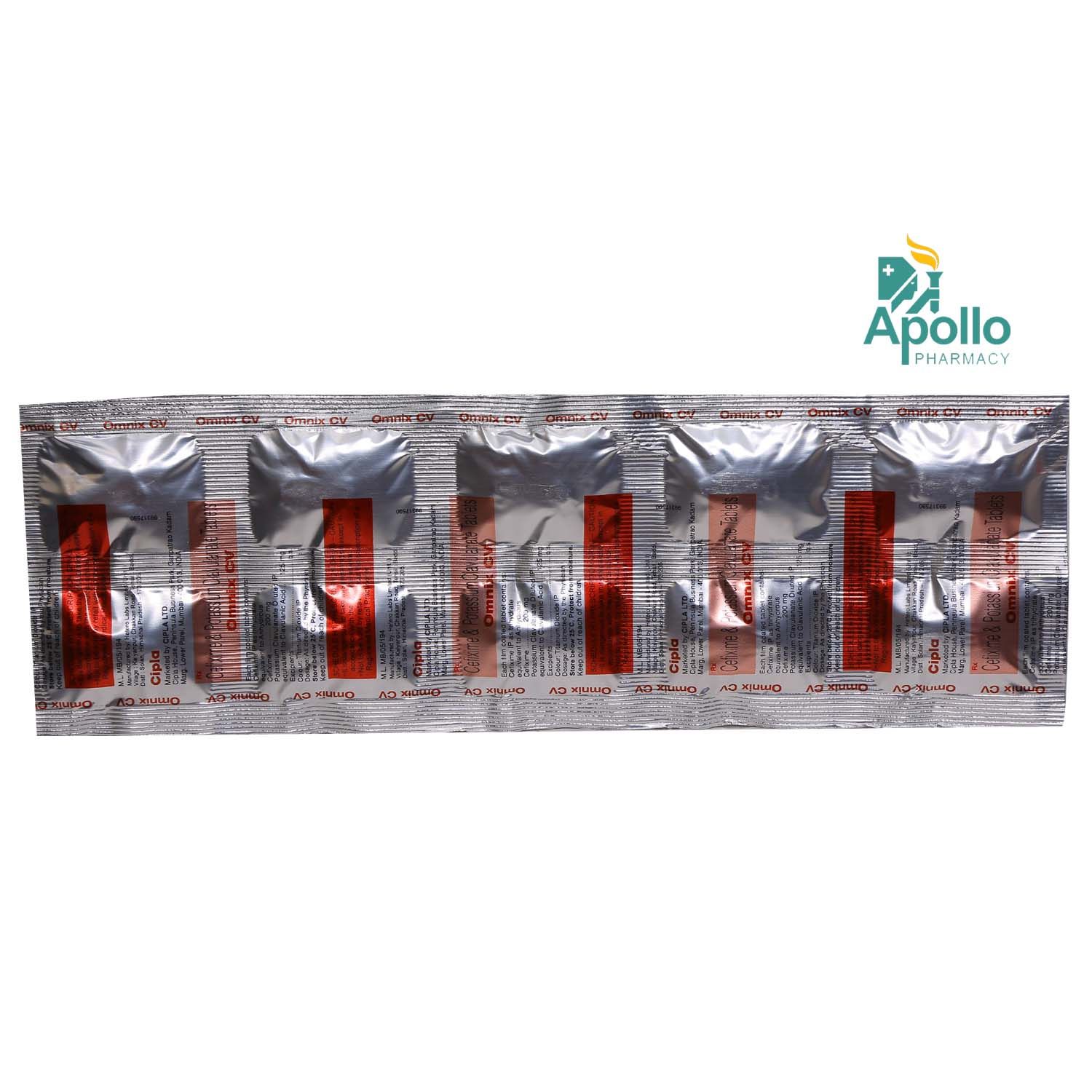 OMNIX CV 200MG TABLET Price, Uses, Side Effects, Composition - Apollo ...
