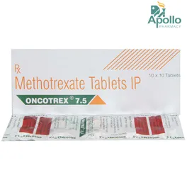 Oncotrex 7.5 Tablet | Uses, Side Effects, Price | Apollo Pharmacy